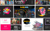 Karma Creative Presentation PowerPoint Template #69451